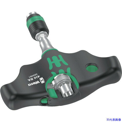 オレンジブック トラスコ中山　TRUSCOWera(ヴェラ) 416RA T型差替式ラチェットドライバービット 〔品番:023461〕[ 注番:4697237]特長●ラチェット機能内蔵しながらハンドルは薄く握りやすいです。●80枚歯のギアで...
