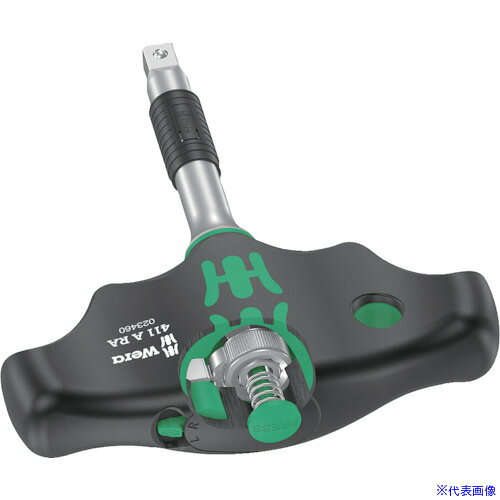 オレンジブック トラスコ中山　TRUSCOWera(ヴェラ) 411RA T型差替式ラチェットドライバーソケット 〔品番:023460〕[ 注番:4697238]特長●ラチェット機能内蔵しながらハンドルは薄く握りやすいです。●80枚歯のギア...