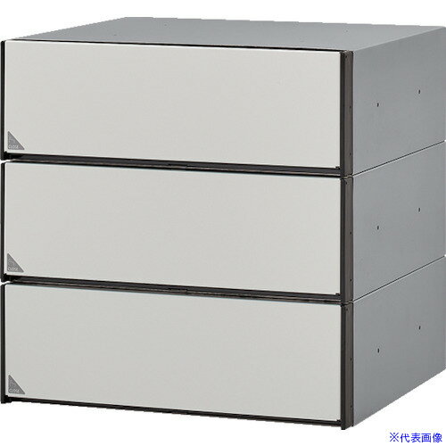 オレンジブック トラスコ中山　TRUSCO田島メタルワーク メイルボックス(前入前出)MX−68−3W 〔品番:MX683W〕[ 注番:4705120]特長●大型郵便対応です。●化粧プレートが閉まっているとき、錠前とネームプレートは見えませ...