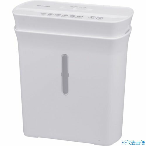 オレンジブック トラスコ中山　TRUSCOIRIS 102866 パーソナルシュレッダー ホワイト 〔品番:PSA8CW〕[ 注番:4708364]特長●1分間に60枚処理できる高速細断です。●インテリアに調和するデザインで、自宅にもオフィ...