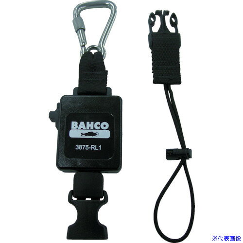 オレンジブック トラスコ中山　TRUSCOBAHCO 伸縮式ランヤード 〔品番:3875RL1〕[ 注番:4708989]特長●強度のあるポリエステル製のヒモとケース部分はポリカーボネートです。●ケース横にロックボタン付です。●コネクタ部分...