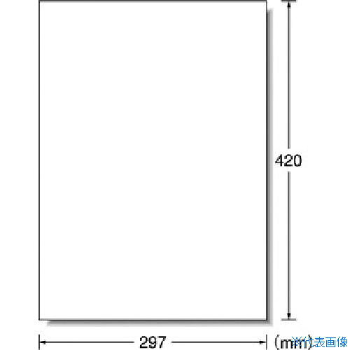 オレンジブック トラスコ中山　TRUSCO3M エーワン 屋外用サインラベル(レーザー)キレイにはがせるツヤ消しA3 5枚 〔品番:31030〕[ 注番:4712269]特長●パソコンとレーザープリンタで印刷でき、耐水・耐光性に優れた屋外用...