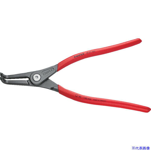 オレンジブック トラスコ中山　TRUSCOKNIPEX 軸用精密スナップリングプライヤー90度 85ー140mm 〔品番:4921A41〕[ 注番:4713702]特長●ツール寿命は一般的なスナップリングプライヤーの10倍以上です。●スクリ...