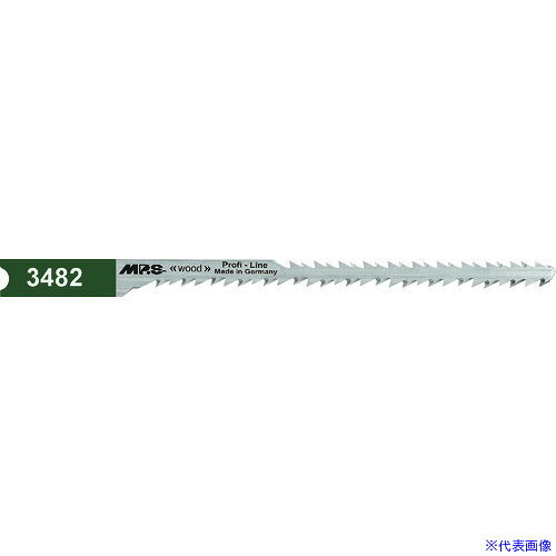 オレンジブック トラスコ中山　TRUSCOMPS 【売切廃番】 ジグソーブレード 木工用 両刃 3482 (5枚入) 〔品番:3482〕[ 注番:4715853]特長●高品位の原材料を用いており、高い切断能力と耐久性を両立させたジグソーブレ...