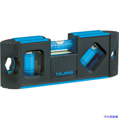 オレンジブック トラスコ中山　TRUSCOタジマ オプティマレベル130 青 〔品番:OPT130B〕[ 注番:4718721]特長●パイプにしっかり固定できるV字溝測定面です。●本体上下の測定面でのマルチ測定が可能です。●衝撃吸収バンパー...