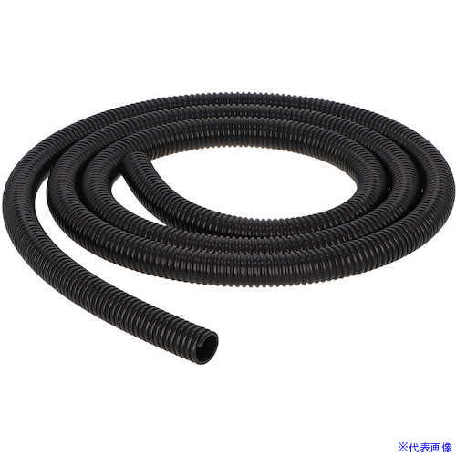 オレンジブック トラスコ中山　TRUSCOアマノ 真空ホースA(黒色・φ38×5mアース付) 〔品番:VF40625〕[ 注番:4729584]特長●産業用掃除機V-Σ・粉塵爆発圧力放散型V-SDR用のアタッチメントです。●硬鋼線入りのため...