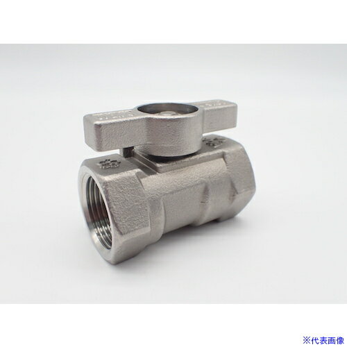 オレンジブック トラスコ中山　TRUSCO大和バルブ ボールバルブ 25A(600型、レデューストボア、ステンレス、T形ハンドル) 〔品番:VUT25A〕[ 注番:4734250]特長●本体材質：SCS14A、600型、●狭いスペースでの配...