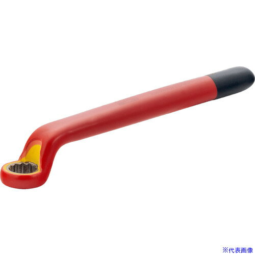 オレンジブック トラスコ中山　TRUSCOBAHCO 1000V絶縁仕様オフセット片口メガネ 22mm 〔品番:2MV22〕[ 注番:4737223]特長●耐電圧試験済みです。●使いやすい60°オフセット仕様です。用途●電気工事などに使用し...