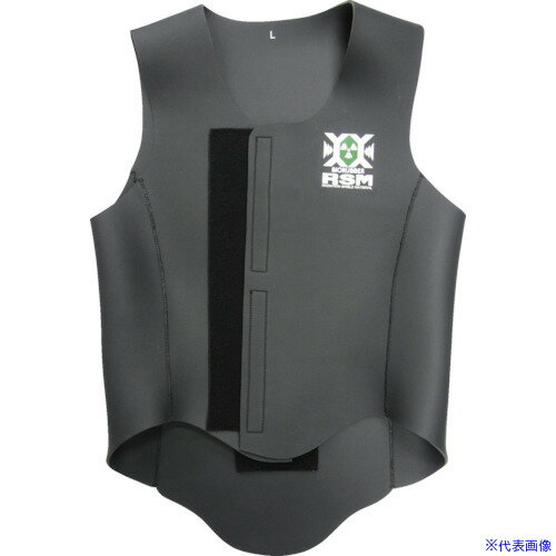 オレンジブック トラスコ中山　TRUSCOバイオラバー RSM E400 ウェア タイプ11 ベスト LL 〔品番:RSMW11V5〕[ 注番:4743687]特長●作業性と放射線遮蔽のバランスに特化させたモデルです。●着用時の荷重が身体全...