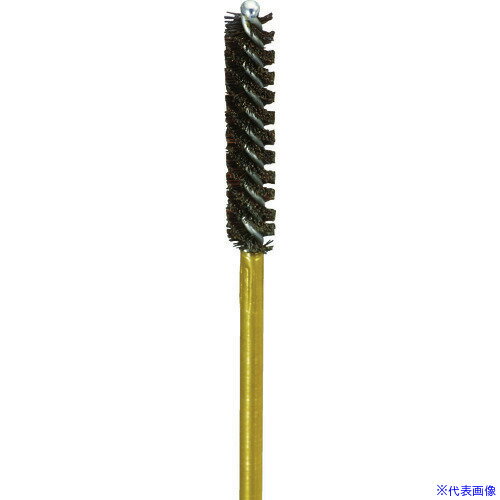 オレンジブック トラスコ中山　TRUSCOナカニシ インサイド毛ブラシ φ6×30×軸φ3 〔品番:51601〕[ 注番:4769660]特長●円筒内面、曲面仕上げなどや様々な加工に応用できるブラシです。●円筒内面、ネジ穴内面、パイプ内径等...