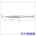 オレンジブック トラスコ中山　TRUSCOナカニシ ダイヤモンドヤスリ 半丸型 5×2×45×軸φ3 #150 〔品番:62313〕[ 注番:4772555]特長●ダイヤモンド砥粒を採用し切れ味、耐久性に優れたヤスリです。●精密仕上げ用とし...