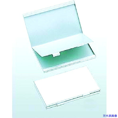 オレンジブック トラスコ中山　TRUSCOVELOS アルミツインカードケース 〔品番:CA161644〕[ 注番:4783370]特長●シンプルなアルミ製仕切付き名刺入れです。仕様●色：シルバー●縦(mm)：61●横(mm)：93.●厚さ...