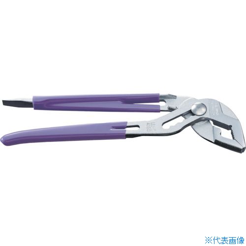 オレンジブック トラスコ中山　TRUSCOロブテックス ハイブリッドポンププライヤー ドライバー柄付225mm 〔品番:UU4150D〕[ 注番:4786611]特長●6段階の口開きはパイプの規格に合わせた不等ピッチを採用しています。●ドラ...