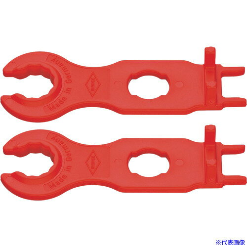 オレンジブック トラスコ中山　TRUSCOKNIPEX 9749−66−2 MC4コネクター用取付工具(2丁1セット) 〔品番:9749662〕[ 注番:4787412]特長●MC4ソーラーコネクター取付用工具です。用途●MC4ソーラーケー...