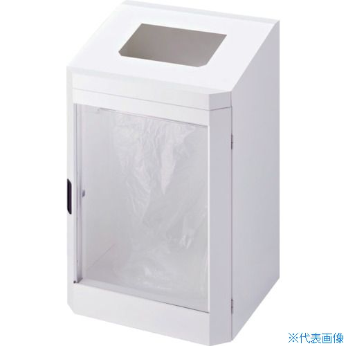 オレンジブック トラスコ中山　TRUSCOミヅシマ ダストハウスLE 〔品番:2020650〕[ 注番:4789121]特長●中身の見えるくず入れ（別途アイコン追加）です。仕様●色：ホワイト●間口(mm)：550●奥行(mm)：481●高さ...