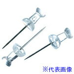 オレンジブック トラスコ中山　TRUSCOVELOS ダルマロング画鋲 11本 透明 〔品番:DC150〕[ 注番:4789729]特長●バリエーションが豊富なので用途や好みに合わせて選べます。仕様●外径(mm)：11●長さ(mm)：39●...