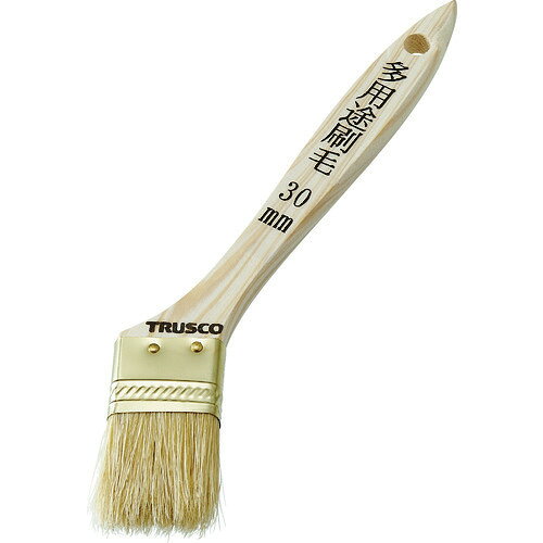 オレンジブック トラスコ中山　TRUSCOTRUSCO 多用途刷毛 豚毛 30mm 〔品番:TPB542〕[ 注番:4792122]特長●弾力性のある豚毛を使用していますのでエポキシ塗料・高粘度塗料でも運びや返しが楽に出来ます。●水性・油性...