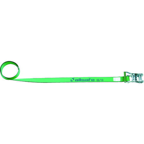 オレンジブック トラスコ中山　TRUSCOallsafe ベルト荷締機 ラチェット式ラウンド仕様(重荷重) 〔品番:R5R6〕[ 注番:4795342]特長●ラチェット式によりベルト1本の簡単な操作で確実な荷締め作業ができるベルトです。用途...