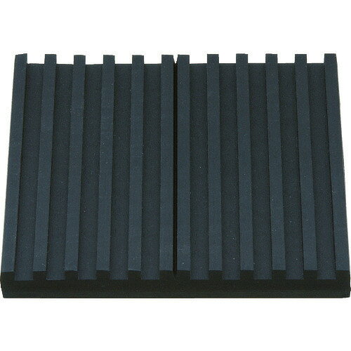 オレンジブック トラスコ中山　TRUSCOTRUSCO 防振パット 耐熱・耐油性 ミニシートタイプ 50×50 厚み10mm 合成ゴム 〔品番:OHS1050CR〕[ 注番:4843291]特長●加工が容易で50ミリ間隔に入ったV溝をカッタ...