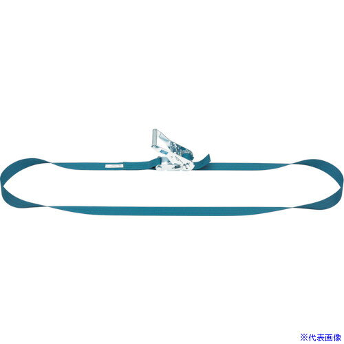 オレンジブック トラスコ中山　TRUSCOKITO ベルトラッシング BLR形 幅25mm 長さ4m 最大使用力2.5kN【ラウンドタイプ】 BLR010 R−040 〔品番:BLR010R040〕[ 注番:4853687]特長●簡単操作で...