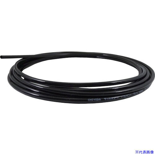 オレンジブック トラスコ中山　TRUSCOチヨダ TEタッチチューブ 12mm/20m 黒 〔品番:TE1220BK〕[ 注番:4855744]特長●耐油・耐水性に優れています。●柔軟性に優れており、曲げ半径が小さく取れます。●優れた外径精...