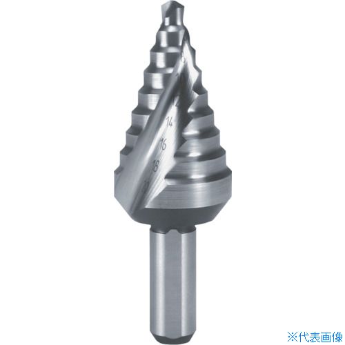 オレンジブック トラスコ中山　TRUSCORUKO 2枚刃スパイラルステップドリル 20mm ハイス 短尺 〔品番:101062〕[ 注番:4863607]特長●CBN研磨とスパイラルフルートによりビビりを最小限に抑えて高い切削性能を発揮し...