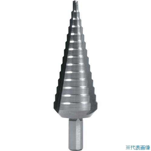 オレンジブック トラスコ中山　TRUSCORUKO 3枚刃ステップドリル 30mm ハイス 〔品番:101352〕[ 注番:4863763]特長●3枚刃仕様により、負荷なく、ビビりのない安定した穴あけが可能です。用途●被削材:鉄板（強度90...