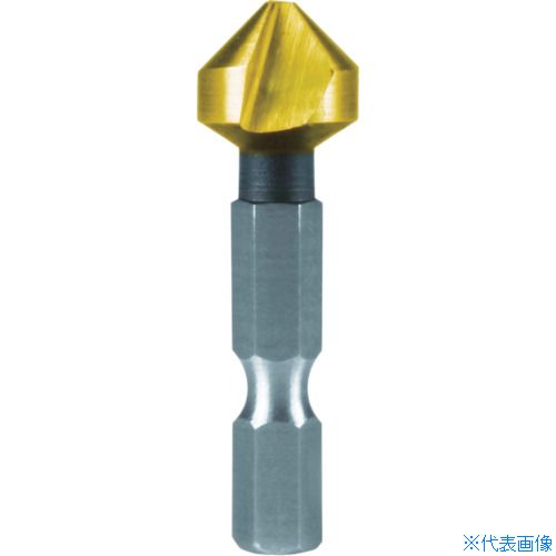 オレンジブック トラスコ中山　TRUSCORUKO 六角軸カウンターシンク 8.3mm チタン 〔品番:102314T〕[ 注番:4863810]特長●六角軸（6.35mm)のチャックに素早く着脱できます。●バリやビビリを最小限に抑えます。...