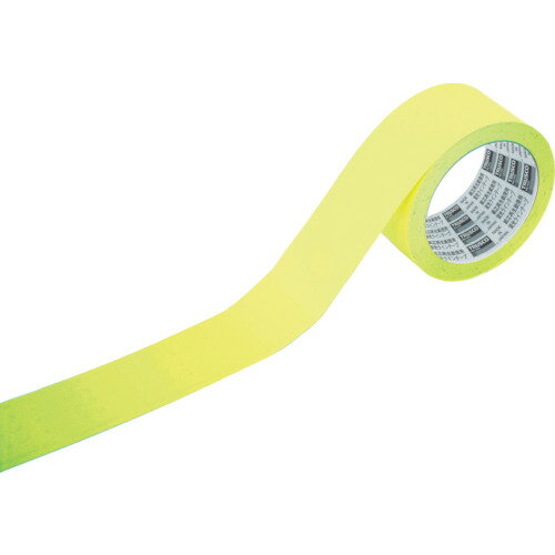 オレンジブック トラスコ中山　TRUSCOTRUSCO 中輝度蓄光テープ50mmX10m 〔品番:TCTT50X10〕[ 注番:4886950]特長●JIS規格をクリアしています。●消灯後約3時間発光します。●環境に優しい塩化ビニールフリー...