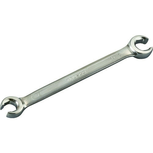 オレンジブック トラスコ中山　TRUSCOTRUSCO 両口フレアーナットレンチ8mm×10mm 〔品番:TFW0810〕[ 注番:4887913]特長●ブレーキパイプなどにあるボルトをなめずに回す工具です。●仕上面は美しく、肌触りがよく重...