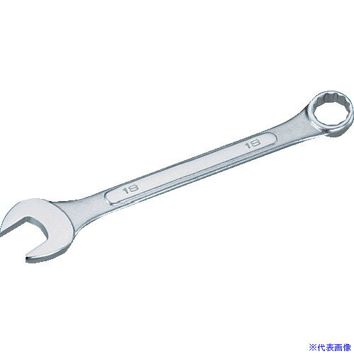 オレンジブック トラスコ中山　TRUSCOTRUSCO コンビネーションスパナ(パネルタイプ) 18X18mm 〔品番:TMSN18〕[ 注番:4888375]特長●口径寸法が同じスパナとめがねレンチを一体化し、スパナは早回しに、めがねレン...