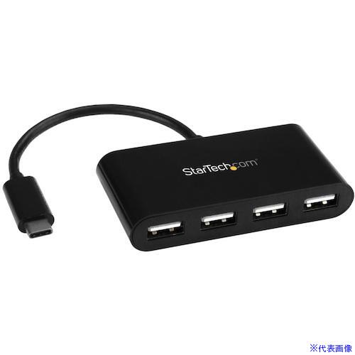 オレンジブック トラスコ中山　TRUSCOスターテック USBハブ/USB 2.0/USB-C - 4x USB-A/バスパワー/ブラック 〔品番:ST4200MINIC〕[ 注番:4892531]特長●4ポート USB-Cハブです。●US...