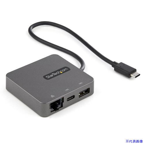 オレンジブック トラスコ中山　TRUSCOStarTech USBマルチハブ/USB−C/4K30Hz HDMI又はVGA/2x USB/LAN/TB3 〔品番:DKT31CHVL〕[ 注番:4892557]特長●USB-Cノートパソコン用...