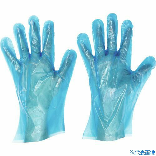 オレンジブック トラスコ中山　TRUSCOサラヤ エンボス手袋PE青200枚入 S 〔品番:51093〕[ 注番:4898311]特長●コストパフォーマンスに優れたエンボスタイプの手袋です。仕様●色：ブルー●サイズ：S●全長(cm)：28....