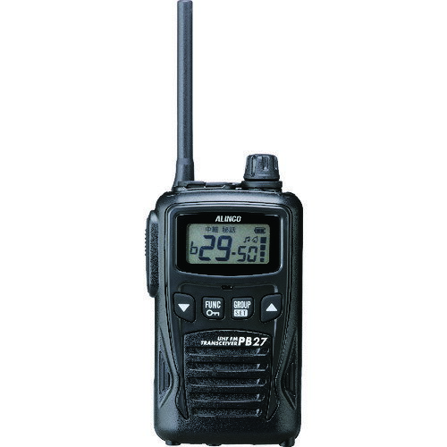 オレンジブック トラスコ中山　TRUSCOALINCO 特定小電力トランシーバー 47ch 〔品番:DJPB27〕[ 注番:4916093]特長●単3アルカリ乾電池3本で約60時間使用が可能です。●イヤホンの断線を教えてくれる断線検知機能を...