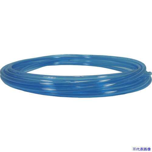 オレンジブック トラスコ中山　TRUSCOチヨダ TEタッチチューブ 10mm/20m クリアブルー 〔品番:TE1020CBL〕[ 注番:4917880]特長●耐油・耐水性に優れています。●柔軟性に優れており、曲げ半径が小さく取れます。●...