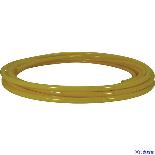 オレンジブック トラスコ中山　TRUSCOチヨダ TEタッチチューブ 16mm/20m 黄 〔品番:TE1620Y〕[ 注番:4918347]特長●耐油・耐水性に優れています。●柔軟性に優れており、曲げ半径が小さく取れます。●優れた外径精度...