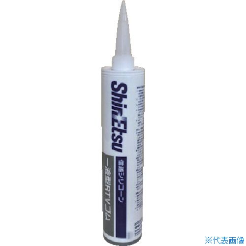 オレンジブック トラスコ中山　TRUSCO信越 シーリング 低分子シロキサン低減タイプ 330ml 透明 〔品番:KE4895T330〕[ 注番:4921267]特長●電気、電子用途に推奨の低分子シロキサン低減タイプです。●腐食と臭いがほと...