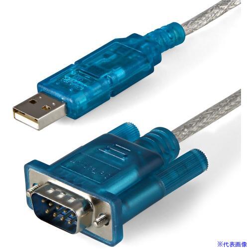 オレンジブック トラスコ中山　TRUSCOStarTech シリアル変換ケーブル/USB−A − RS232C/91cm/921.6Kbps/ブラック 〔品番:ICUSB232SM3〕[ 注番:4928264]特長●USBポートをRS232...