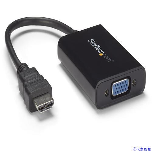 オレンジブック トラスコ中山　TRUSCOStarTech ディスプレイアダプター/HDMI − VGA/1080p/オーディオ対応 〔品番:HD2VGAA2〕[ 注番:4929770]特長●HDMI ビデオ信号およびオーディオ信号をVGA...