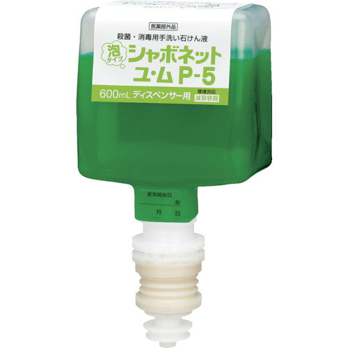 オレンジブック トラスコ中山　TRUSCOサラヤ SVユ・ムP−5 600mL8600専用 〔品番:41942〕[ 注番:4930134]特長●泡状の手洗い石けんです。用途●手指の洗浄に。仕様●容量(L)：0.6●香り：無香●幅(mm)：1...