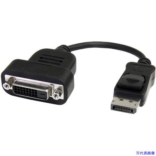 オレンジブック トラスコ中山　TRUSCOスターテック ディスプレイアダプター/DP- DVI/1080p/アクティブ変換/BK 〔品番:DP2DVIS〕[ 注番:4931336]特長●DisplayPort対応パソコンにDVIモニターを接...