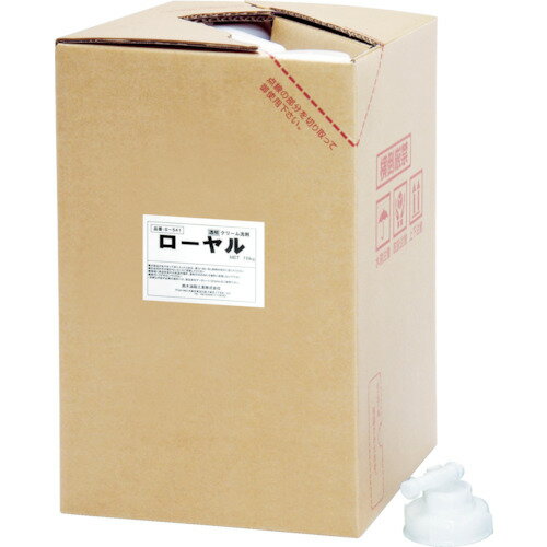 オレンジブック トラスコ中山　TRUSCOSYK ローヤル 16kg 〔品番:S541〕[ 注番:4935551]特長●パーライト洗剤に代わる油汚れが良く落ちる業務用クリーナーです。●スクラブは入っていないので、排水汚染の問題もありません。...