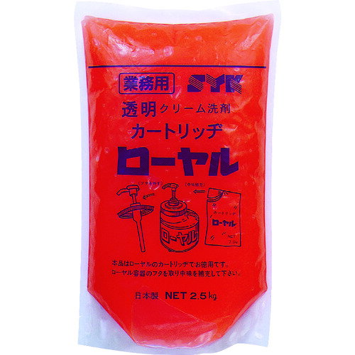 オレンジブック トラスコ中山　TRUSCOSYK ローヤル詰替 2.5kg 〔品番:S542〕[ 注番:4935560]特長●パーライト洗剤に代わる油汚れが良く落ちる業務用クリーナーです。●スクラブは入っていないので、排水汚染の問題もありま...