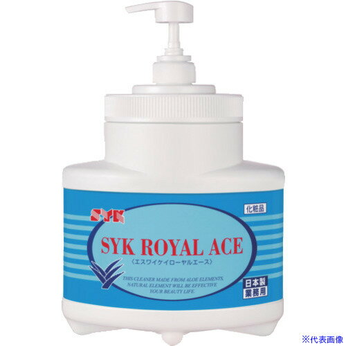 オレンジブック トラスコ中山　TRUSCOSYK ローヤルエース本体 2.5kg 〔品番:S9861〕[ 注番:4935586]特長●天然系スクラブ剤配合の手洗い洗剤です。●ガンコな油汚れもスッキリ落とし、皮膚を清浄な状態にします。用途●手...