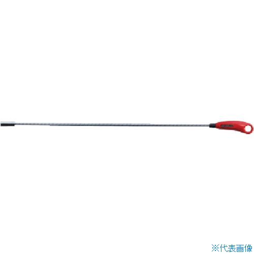 オレンジブック トラスコ中山　TRUSCOアネックス フレキシブルマグキャッチ 600mm 〔品番:402〕[ 注番:4936264]特長●自由自在に曲げてピックアップキャッチが可能です。●磁力ガードでマグネット部側面の磁力が抑えられ、ピン...