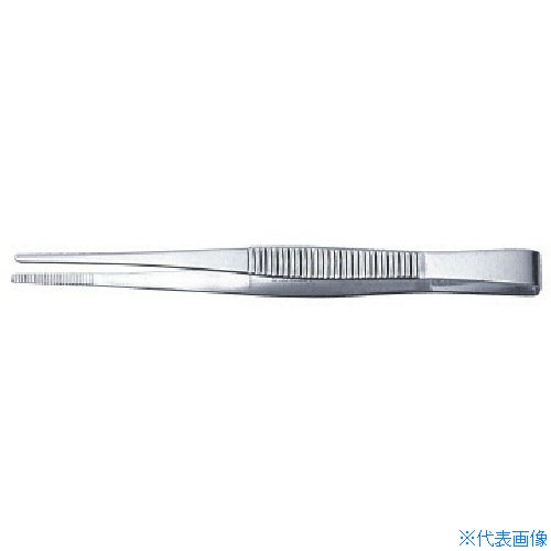 オレンジブック トラスコ中山　TRUSCOアネックス ステンレスピンセット 115mm直 〔品番:120〕[ 注番:4936418]特長●機械部品、脱脂綿、ガーゼなどその他いろいろつかむことができる一般的なピンセットです。用途●細かなパーツ...