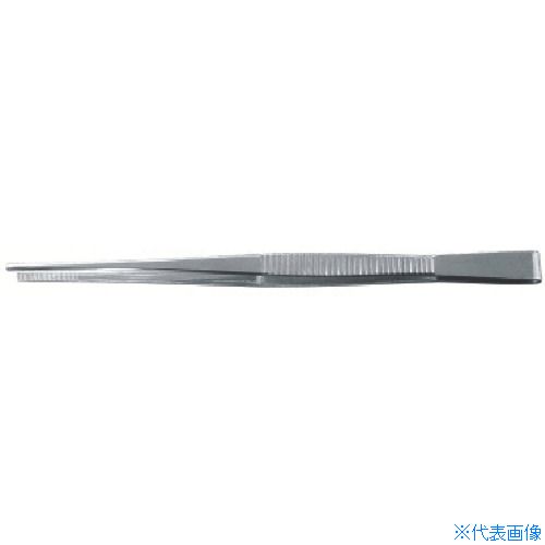 オレンジブック トラスコ中山　TRUSCOアネックス ステンレスピンセット 180mm直 〔品番:137〕[ 注番:4937040]特長●機械部品、脱脂綿、ガーゼなどその他いろいろつかむことができる一般的なピンセットです。用途●細かなパーツ...