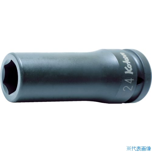 オレンジブック トラスコ中山　TRUSCOKo−ken インパクトディープソケット 対辺32 差込角19.0 全長100 〔品番:16300M32〕[ 注番:4964942]特長●ボルト／ナットに接する開口部(6角)はもちろんのこと、差込側...