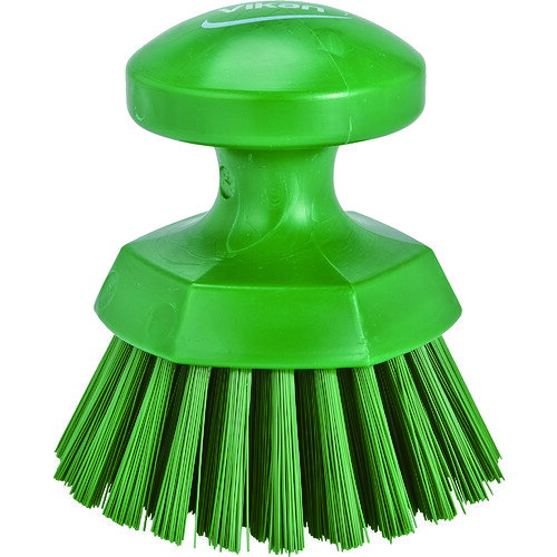 オレンジブック トラスコ中山　TRUSCOVikan ハンドブラシ/丸 3885 グリーン 〔品番:38852〕[ 注番:4967631]特長●エルゴノミックデザインの握りやすいブラシです。用途●シンク、鍋、釜の洗浄に。仕様●色：グリーン●...